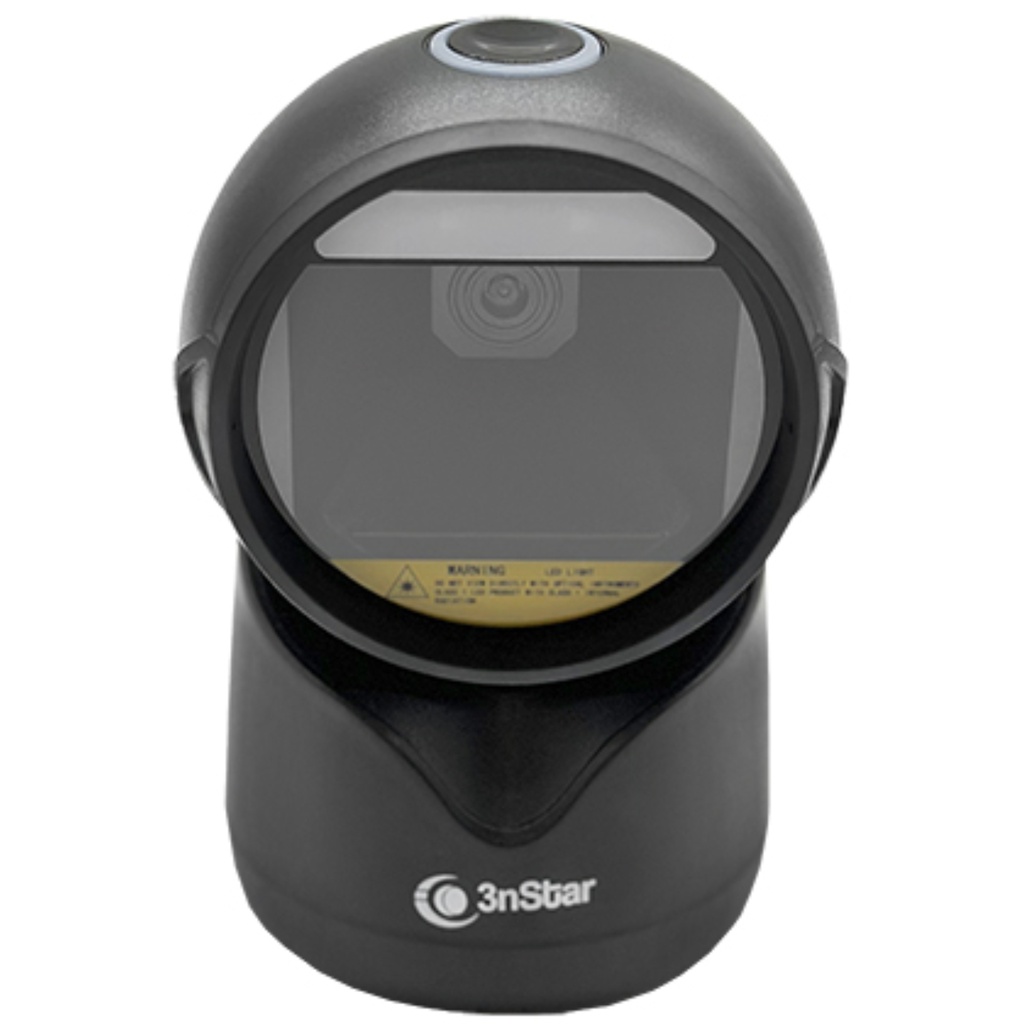 Escáner 3NStar Lector De Códigos De Barras Manos Libres Omnidireccional 2D SC504 Color Gris ...